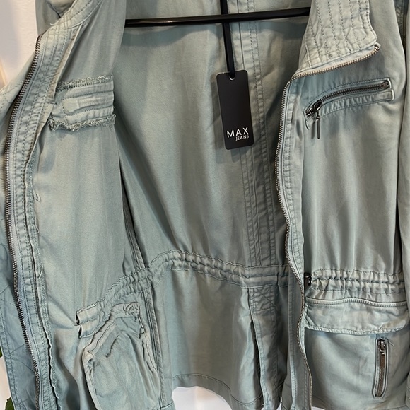 Max Jeans | Jackets & Coats | Nwt Max Jeans Utility Jacket | Poshmark